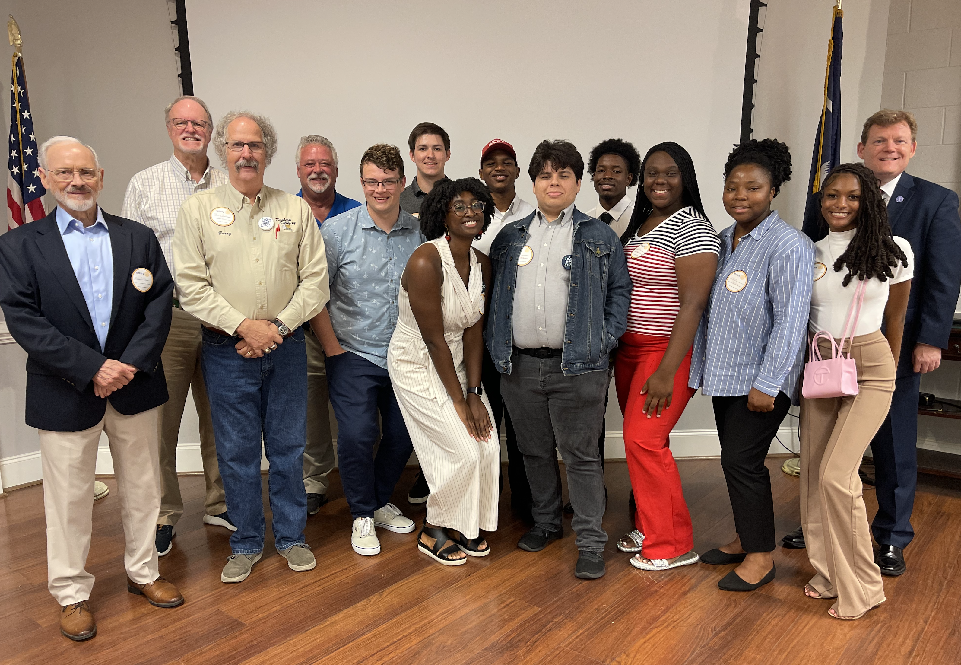 2024 | Cyber interns educate Aiken Rotary on data safety | USCA