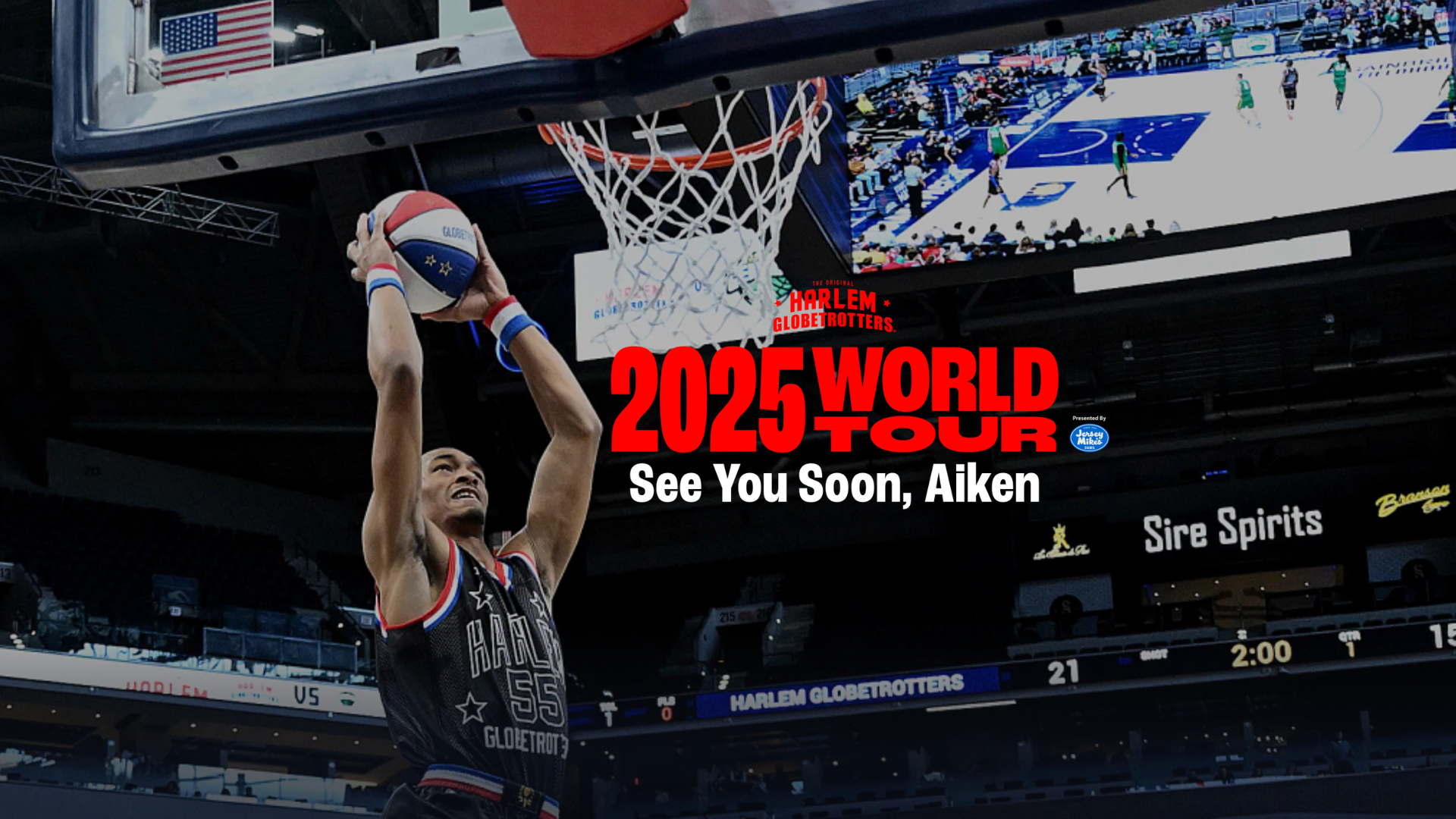 2025 | Harlem Globetrotters coming to the USCA Convocation Center in ...